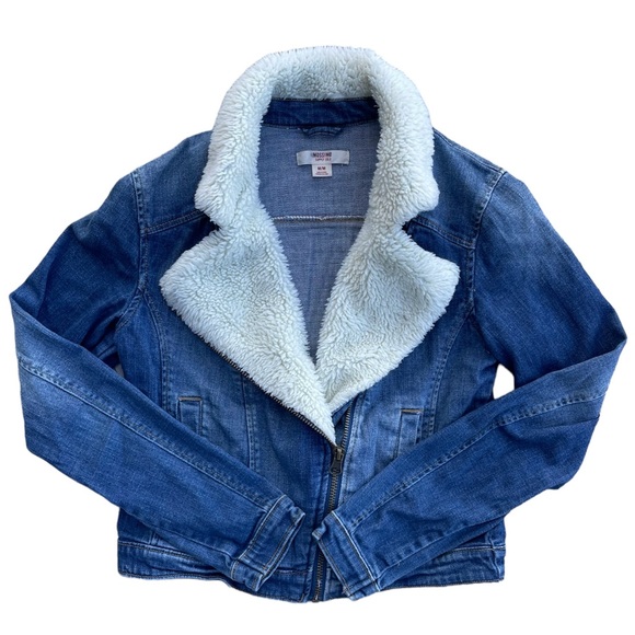 Mossimo Supply Co. | Jackets & Coats | Mossimo Cropped Sherpa Collar ...